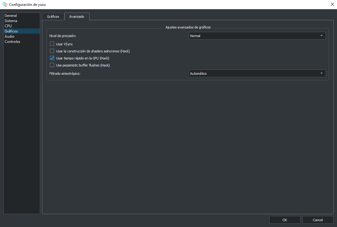 Cómo acelerar y optimizar el emulador Yuzu en Windows