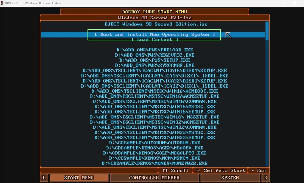 Cómo jugar juegos retro de MS-DOS fácilmente con DOSBox Pure Unleashed