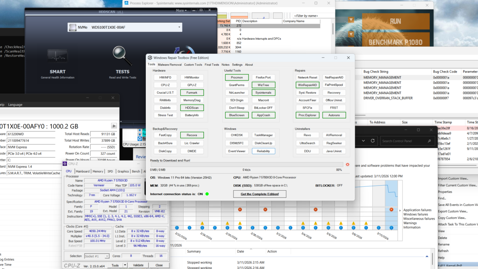 Windows Repair Toolbox: herramienta gratuita todo-en-uno para ...